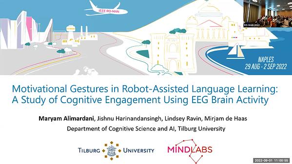 Motivational Gestures in Robot-Assisted Language Learning: A Study of ...