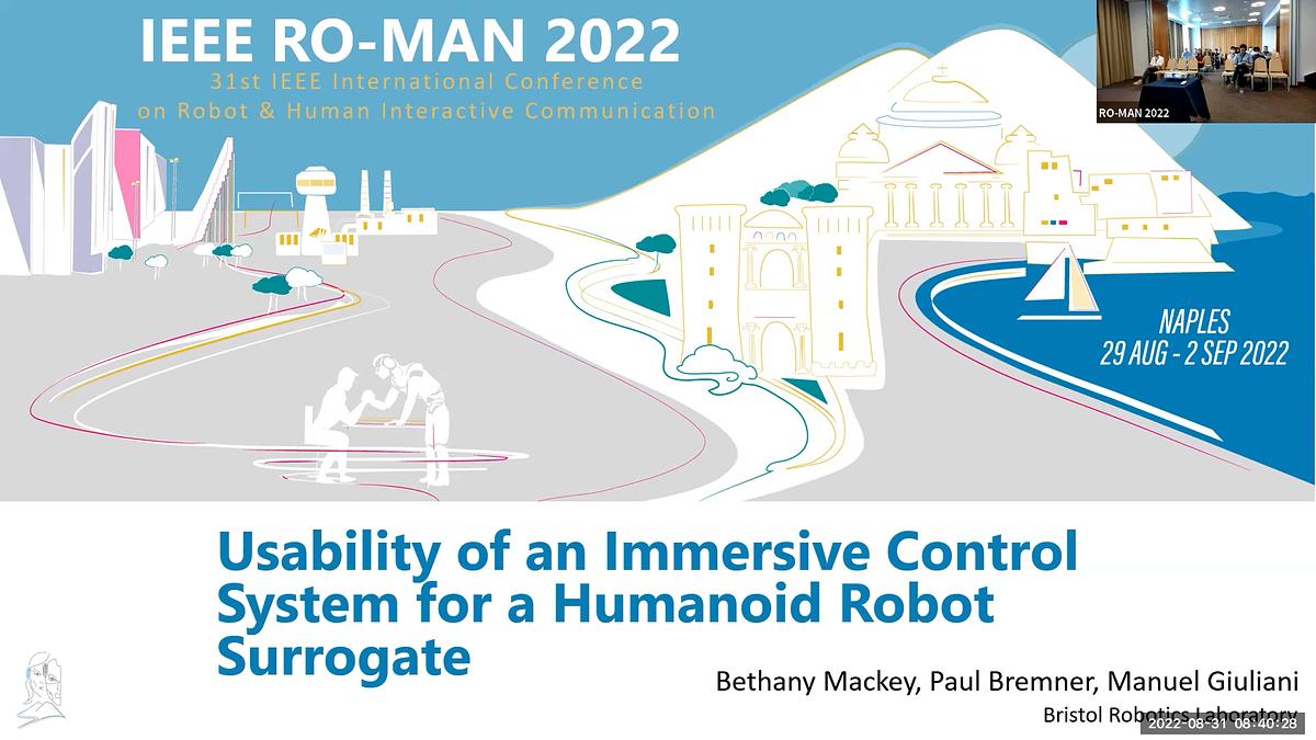 Underline | Usability of an Immersive Control System for a Humanoid ...