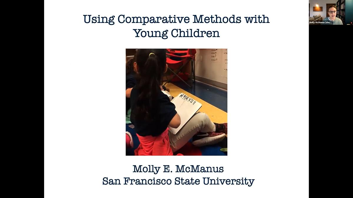 Underline | Using Comparative Methods with Young Children
