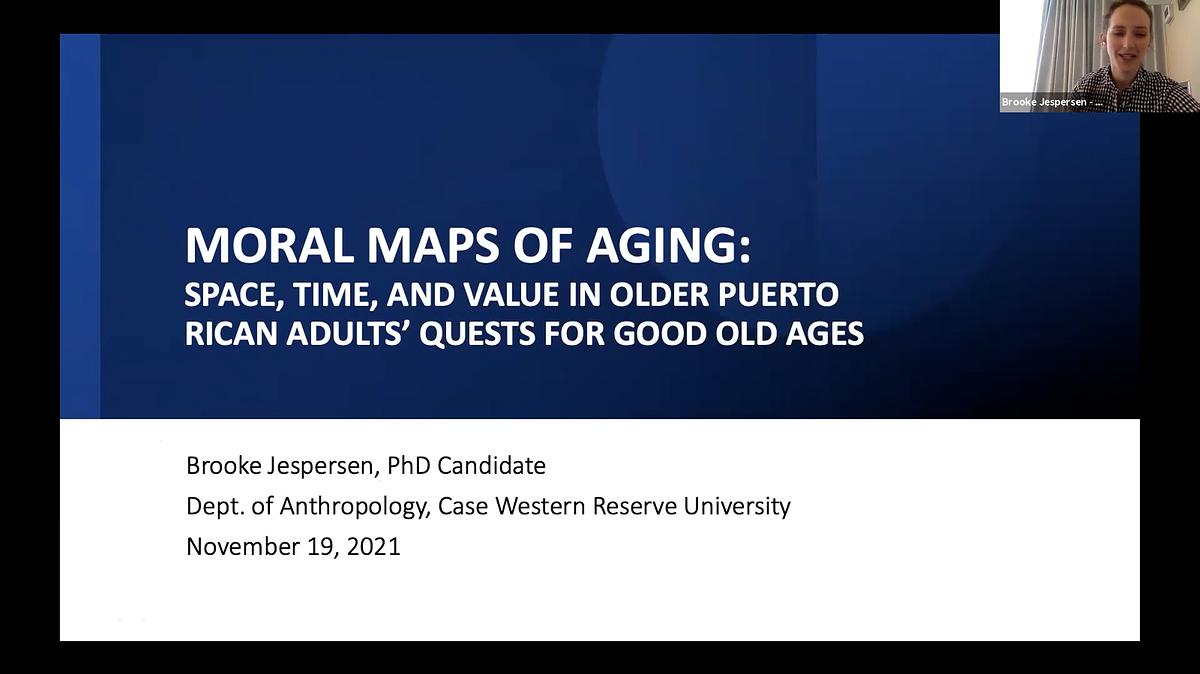 Underline Moral Maps Of Aging Space Time And Value In Older Puerto