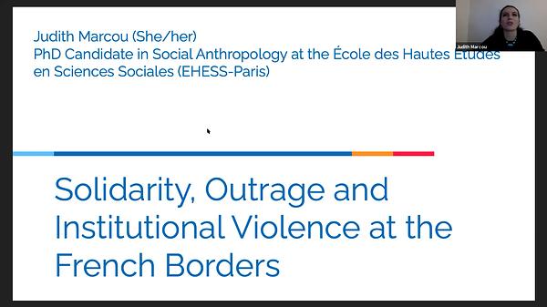 Outrage, institutional violence and solidarity at the French borders ...