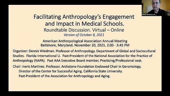 Underline Facilitating Anthropologys Engagement And Impact In Medical Schools