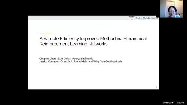 A Sample Efficiency Improved Method via Hierarchical Reinforcement Learning Networks | Underline