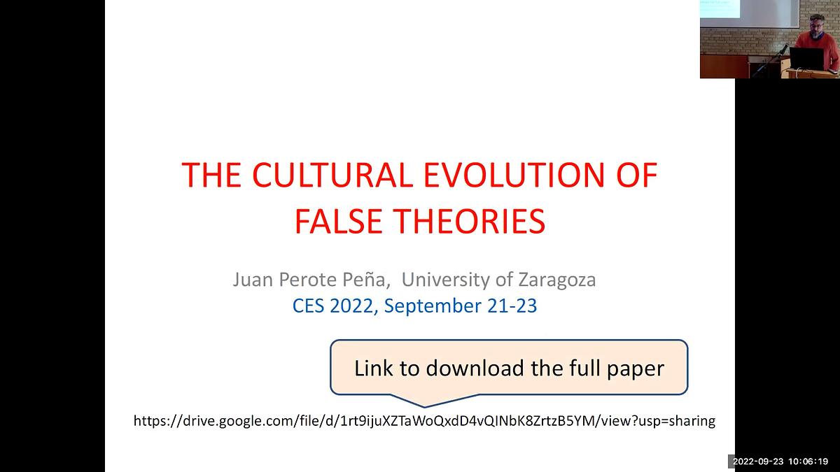 Underline | The evolution of false theories