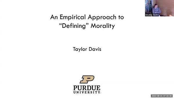 An Empirical Approach to Identifying the Moral Domain | Underline