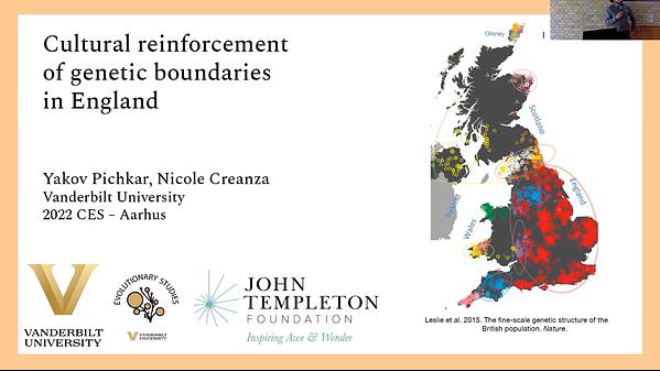 Underline | Cultural reinforcement of genetic boundaries in England