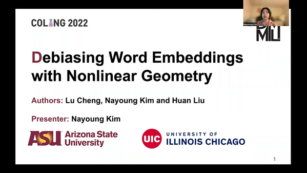 Underline | Debiasing Word Embeddings with Nonlinear Geometry