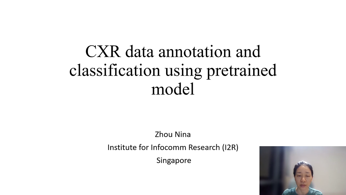 Underline Cxr Data Annotation And Classification With Pre Trained