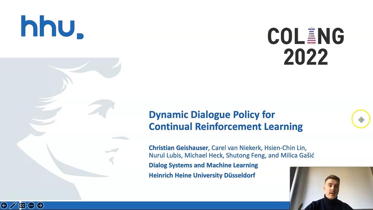 Underline | Dynamic Dialogue Policy for Continual Reinforcement Learning
