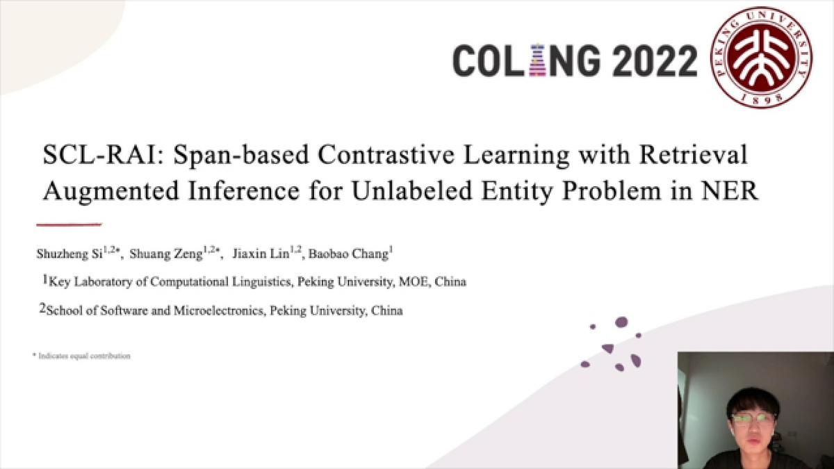 Underline Scl Rai Span Based Contrastive Learning With Retrieval Augmented Inference For