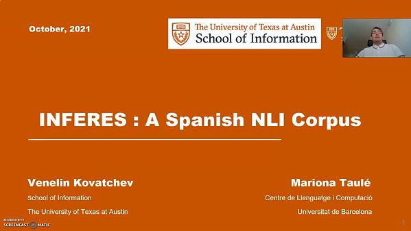 Underline | InferES : A Natural Language Inference Corpus for Spanish ...