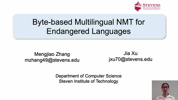 Underline | Byte-based Multilingual NMT for Endangered Languages