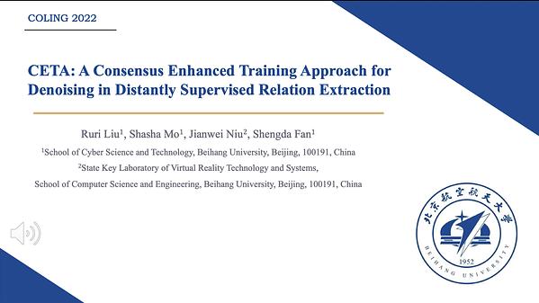 Underline Ceta A Consensus Enhanced Training Approach For Denoising In Distantly Supervised