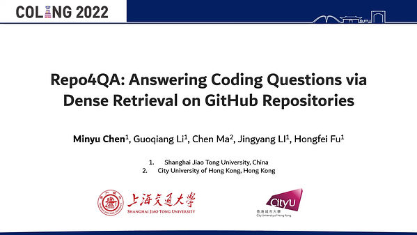Underline | Repo4QA: Answering Coding Questions via Dense Retrieval on GitHub Repositories