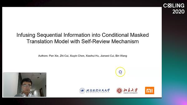 Underline | Infusing Sequential Information into Conditional Masked Translation Model with Self ...