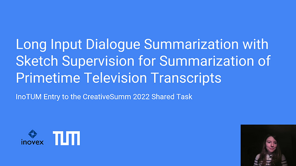 Underline Long Input Dialogue Summarization With Sketch Supervision For Summarization Of