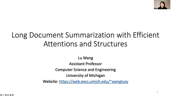 Underline Long Document Summarization Using Efficient Attentions And Document Structure