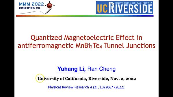 Underline | Identifying Axion Insulator by Quantized Magnetoelectric ... Underline | Identifying Axion Insulator by Quantized Magnetoelectric ...