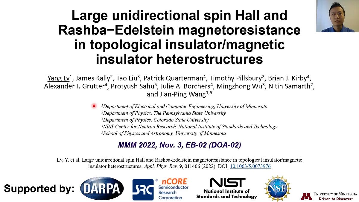 Underline | Large unidirectional spin Hall and Rashba−Edelstein ...