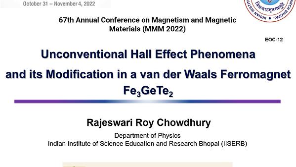 Unconventional Emergent Hall Effect Phenomena and its Modification In a ...