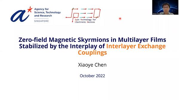 Underline | Zero field Magnetic Skyrmions in Multilayer Films ... Underline | Zero field Magnetic Skyrmions in Multilayer Films ...