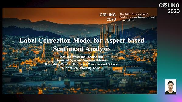 Label Correction Model for Aspect-based Sentiment Analysis | Underline