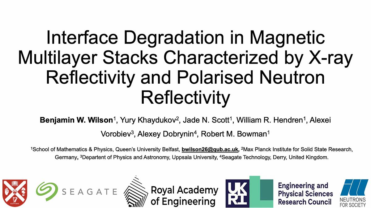 Underline | Interface Degradation in Magnetic Multilayer Stacks ...