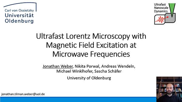 Ultrafast Lorentz Microscopy with Magnetic Field Excitation at ...