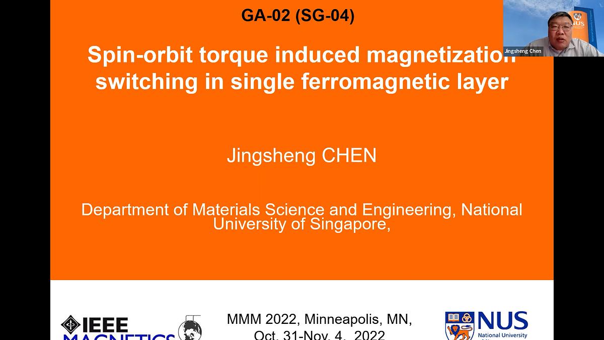 Underline | Spin orbit torque induced magnetization switching in single ferromagnetic layer