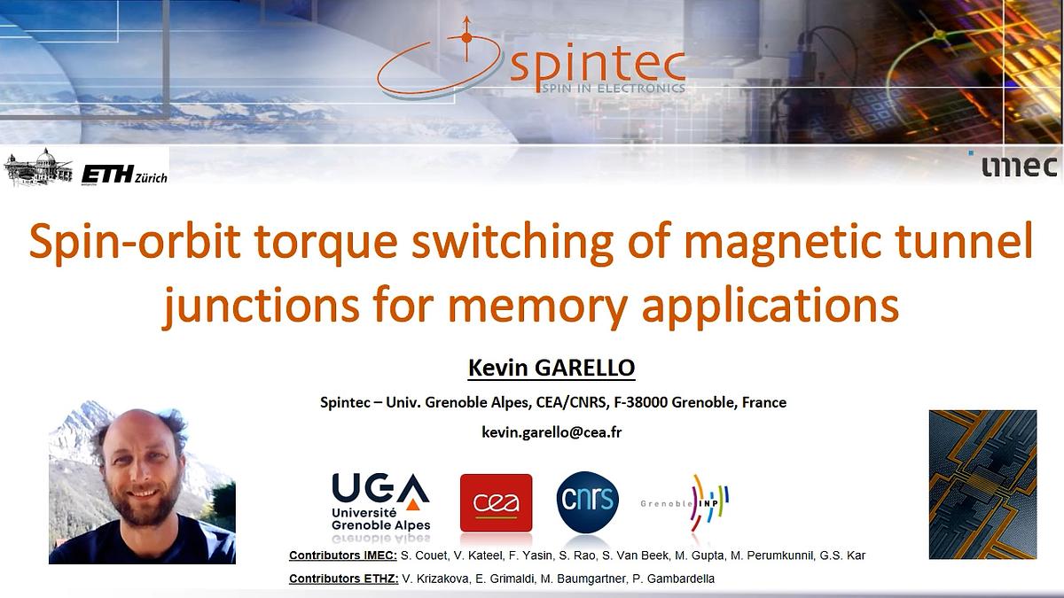 Underline | Spin orbit torque switching of magnetic tunnel junctions ... Underline | Spin orbit torque switching of magnetic tunnel junctions ...
