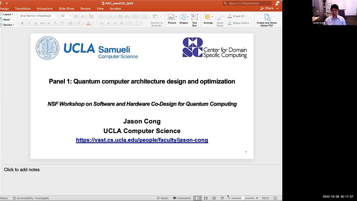 Underline Quantum Computer Architecture Design And Optimization Panel Discussion 