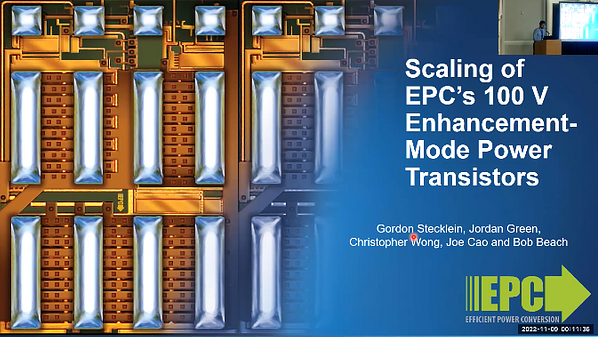 Scaling of EPC’s 100 V Enhancement-Mode Power Transistors | Underline