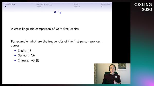 General patterns and language variation: Word frequencies across ...