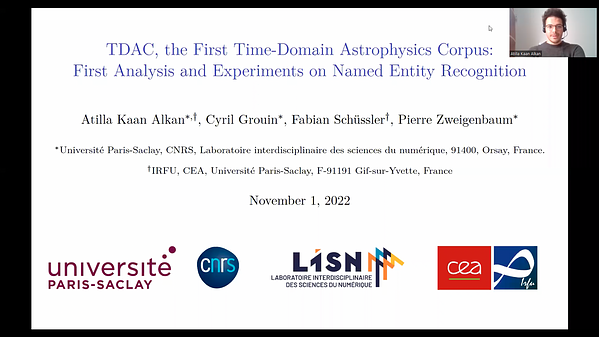 Underline | TDAC, The First Corpus in Time-Domain Astrophysics ...