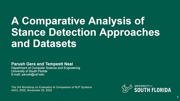 Underline | A Comparative Analysis of Stance Detection Approaches and Datasets