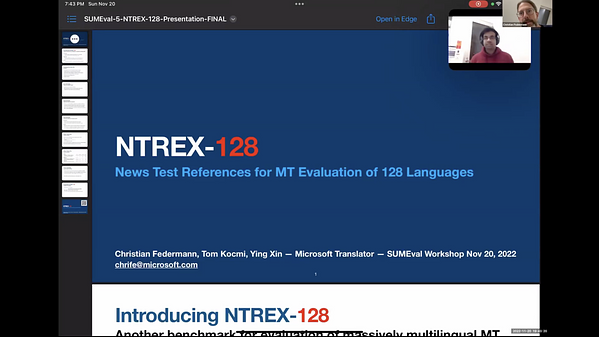 Underline | NTREX-128 -- News Test References for MT Evaluation of 128 ...