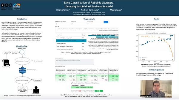Underline | Style Classification of Rabbinic Literature for Detection of Lost Midrash Tanhuma ...