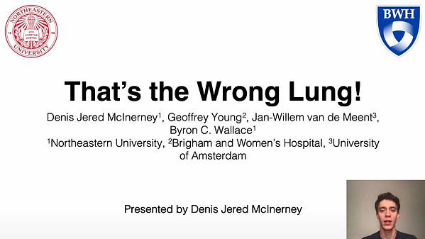 Underline | That's the Wrong Lung! Evaluating and Improving the ... Underline | That's the Wrong Lung! Evaluating and Improving the ...