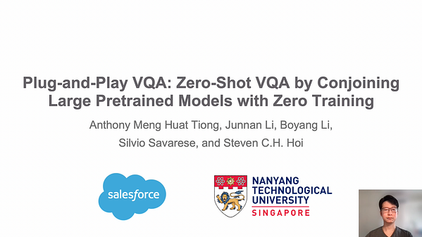 Underline | Plug-and-Play VQA: Zero-shot VQA by Conjoining Large Pretrained Models with Zero ...