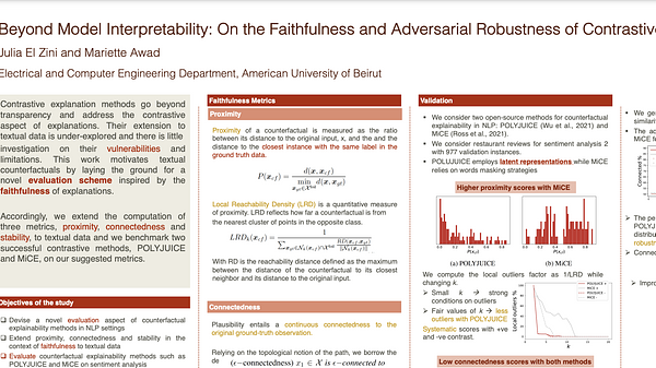 Underline | Beyond Model Interpretability: On the Faithfulness and Adversarial Robustness of ...