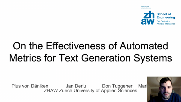 Underline | On the Effectiveness of Automated Metrics for Text ...