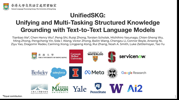Underline | UnifiedSKG: Unifying and Multi-Tasking Structured Knowledge Grounding with Text-to ...