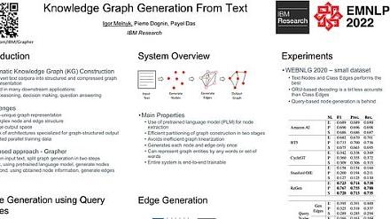 Underline | Knowledge Graph Generation From Text