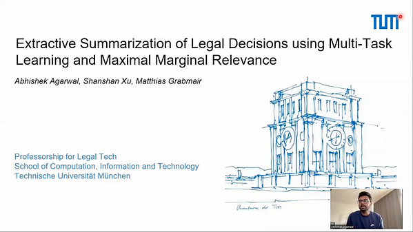 Underline Extractive Summarization Of Legal Decisions Using Multi