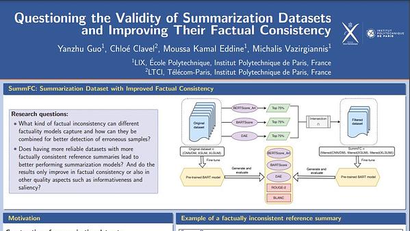 Underline | Questioning the Validity of Summarization Datasets and ... Underline | Questioning the Validity of Summarization Datasets and ...