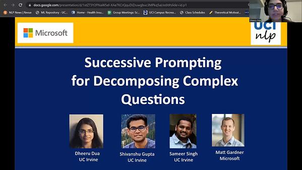 Underline | Successive Prompting for Decomposing Complex Questions