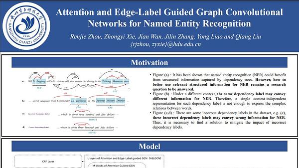 Underline | Attention and Edge-Label Guided Graph Convolutional Networks for Named Entity ...