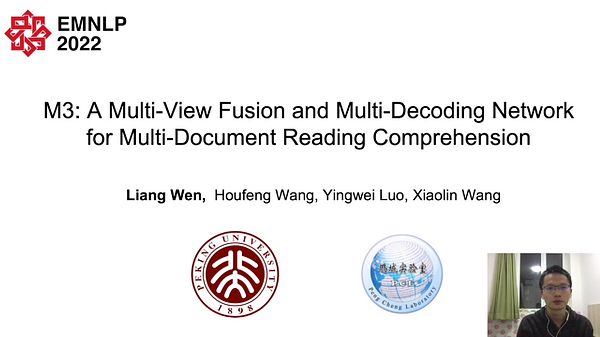 Underline | M3: A Multi-View Fusion and Multi-Decoding Network for Multi-Document Reading ...