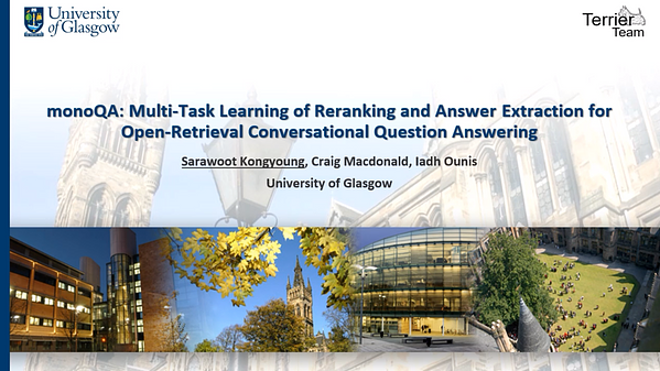 Underline | monoQA: Multi-Task Learning of Reranking and Answer ...