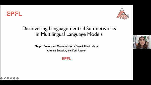 Underline | Discovering Language-neutral Sub-networks in Multilingual ...